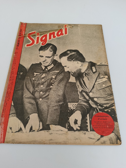 WW2 Duits propagandablad Signal Numero 2 Juni - 1942 (Frans) :: Damians ...