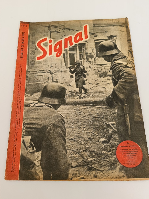 WW2 Duits propagandablad Signal Numero 1 maart - 1942 (Frans ...