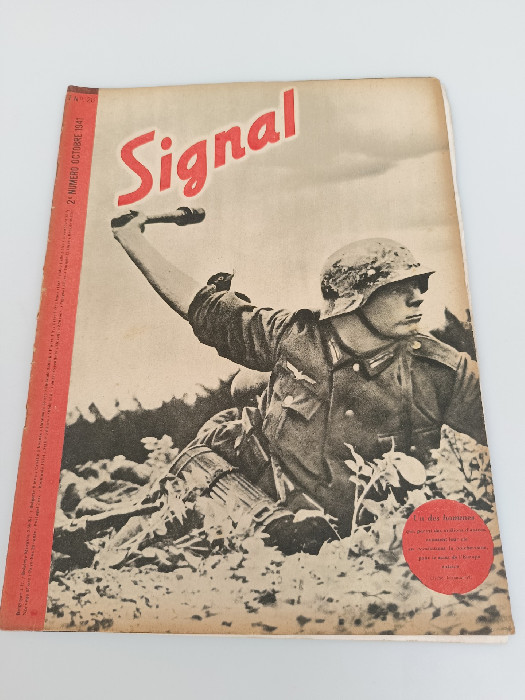 WW2 Duits propagandablad Signal Numero 2 oktober - 1941 (Frans ...
