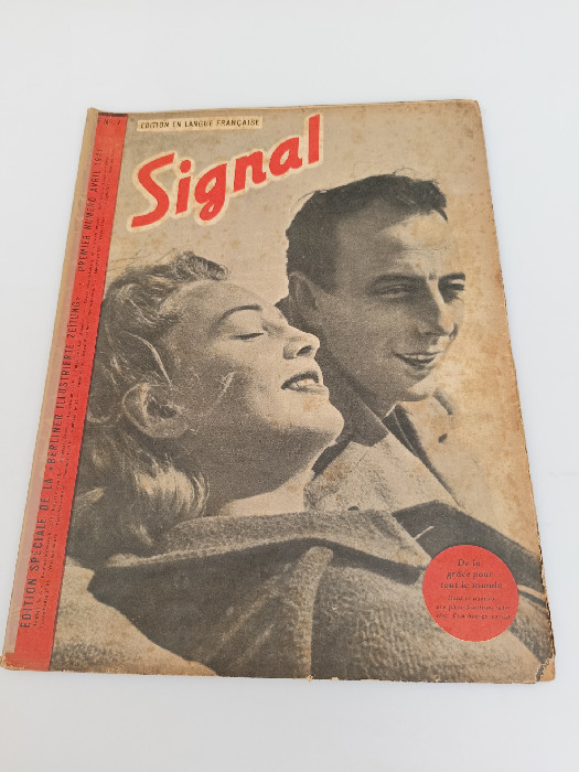 WW2 Duits propagandablad Signal Numero 1 April - 1941 (Frans ...