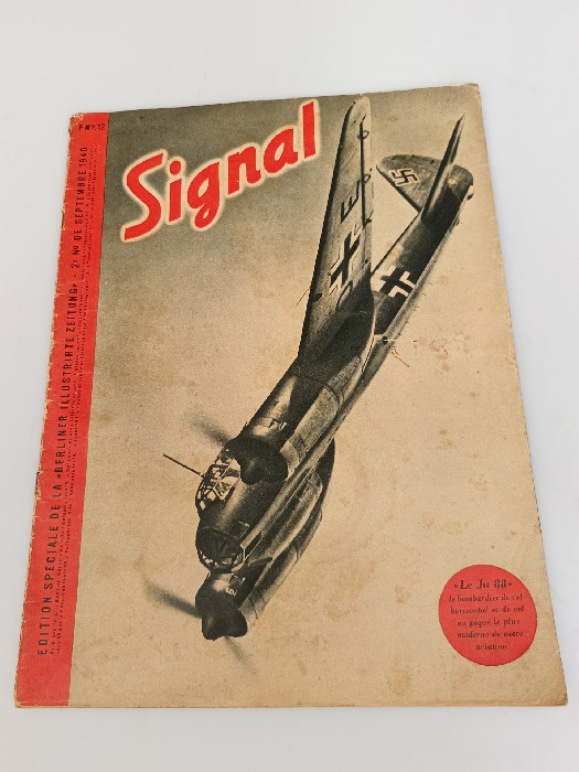 WW2 Duits propagandablad Signal Numero 2 September 1940 (Frans ...