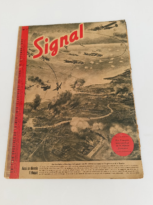WW2 Duits propagandablad Signal Numero 1 September 1940 (Frans ...