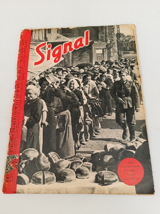 WW2 Duits propagandablad Signal Numero 1 juli 1940 (Frans) :: Damians ...